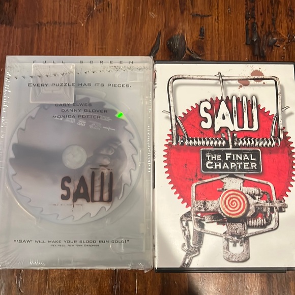 Media | Saw Sealed Copy Rated R And Saw The Final Chapter Unrated ...